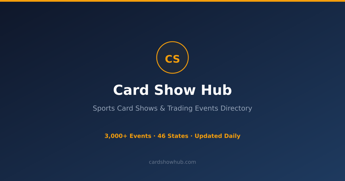Chico Sports Cards & Pokémon TCG Expo — Chico, California | Card Show